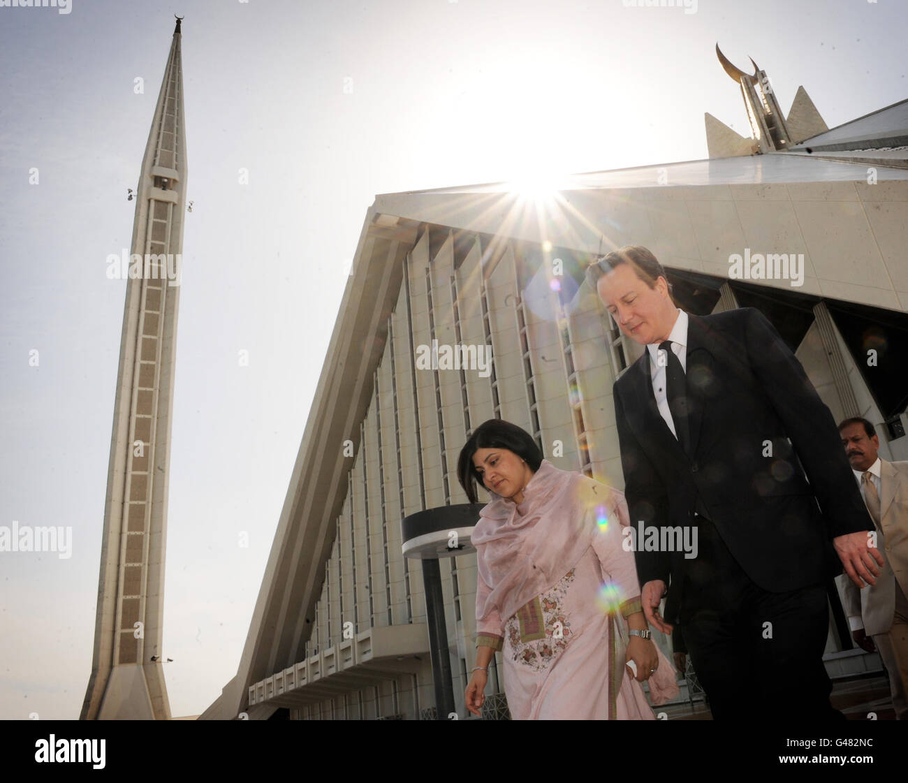 David Cameron in Pakistan Stock Photo - Alamy