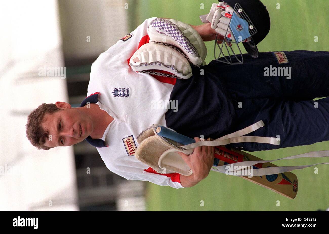 CRICKET Mike Atherton Stock Photo - Alamy