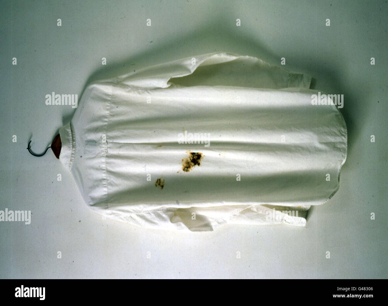 "Shirt Burnt by a Meteorite 1996" by Cheshire-born artist Cornelia ...