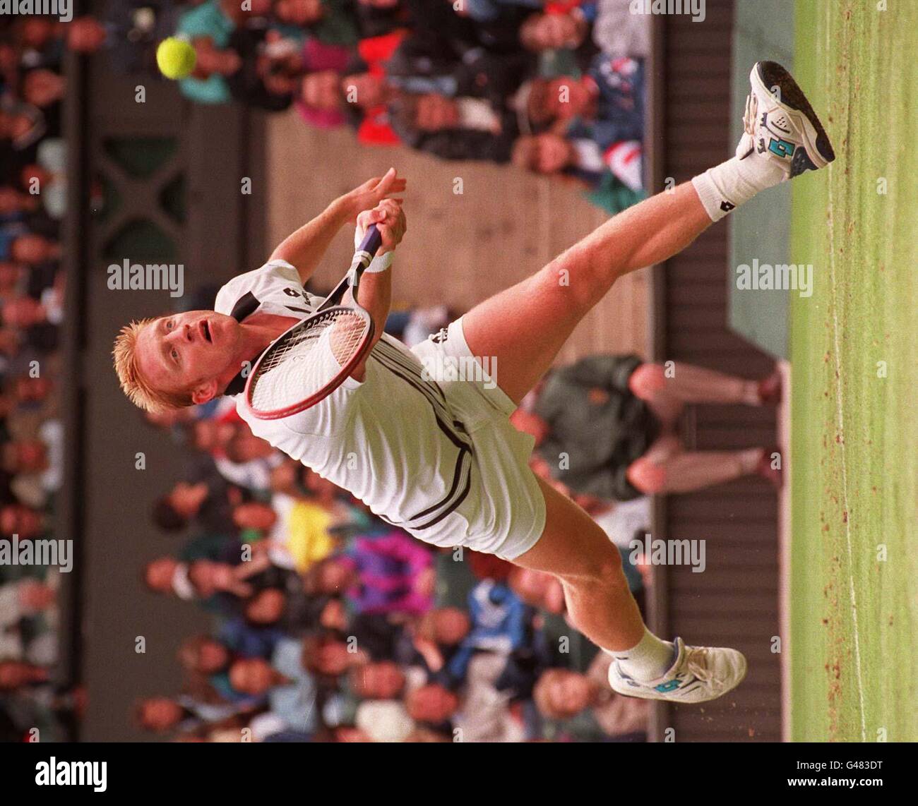 Boris becker court hi-res stock photography and images - Alamy
