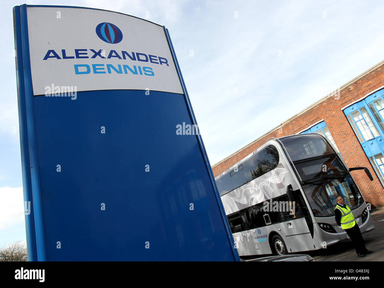 Alexander dennis bus factory hi-res stock photography and images - Alamy