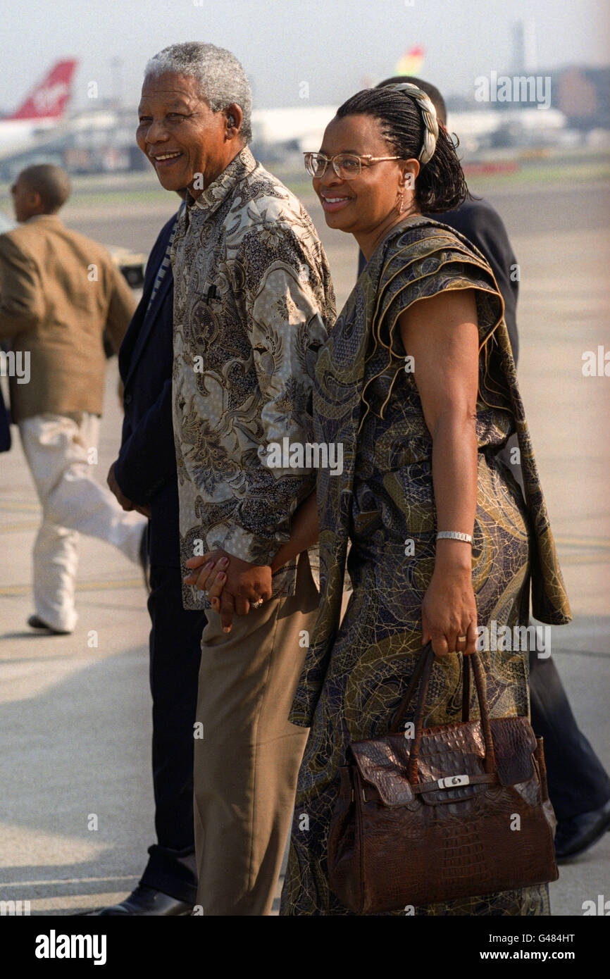 Graca Machel And Samora Machel