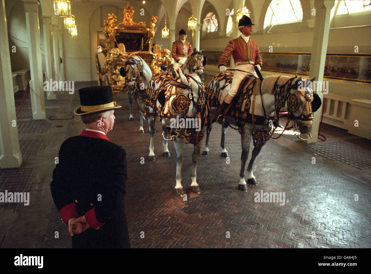 The Gold State Coach, which has been used at every Coronation since ...