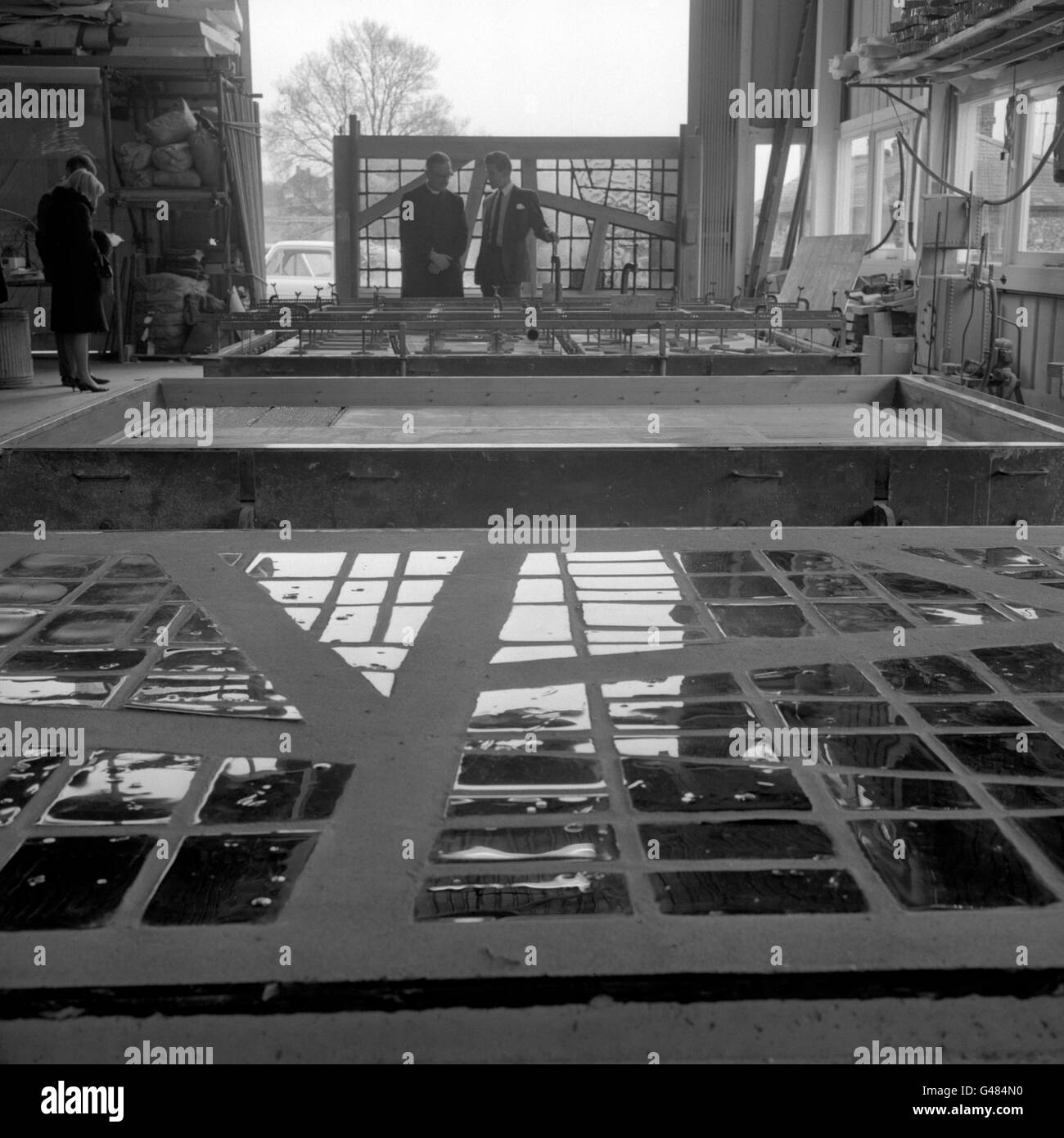 Glass artist studio Black and White Stock Photos & Images - Alamy