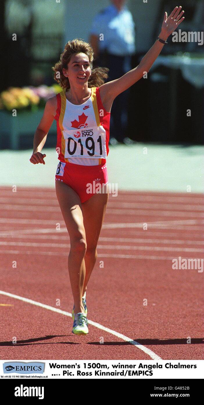 ATHLETICS COMMONWEALTH GAMES AUCKLAND Stock Photo - Alamy