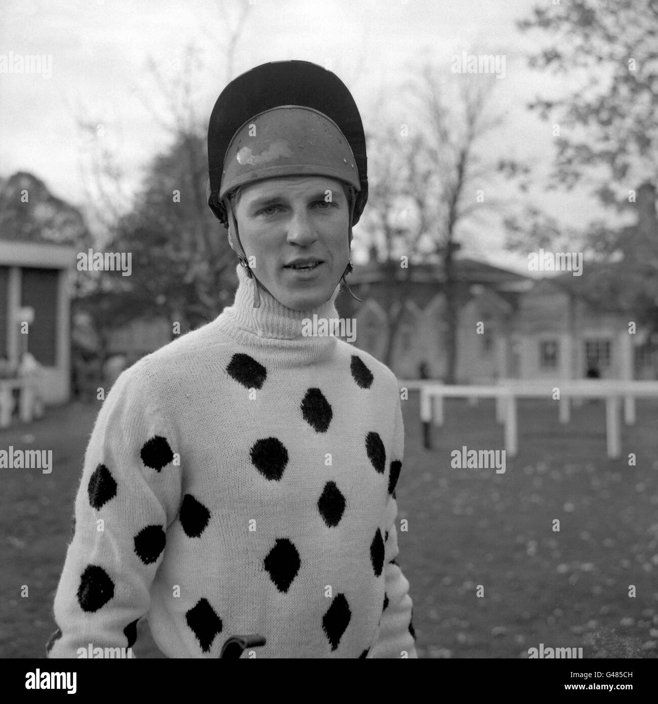 Horse Racing. Brough Scott, national hunt jockey Stock Photo - Alamy