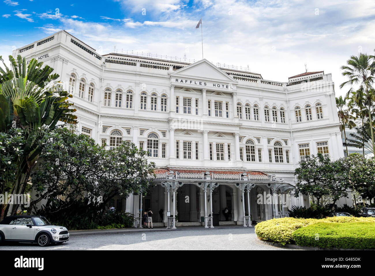 Singapore raffles hotel architecture hi-res stock photography and ...