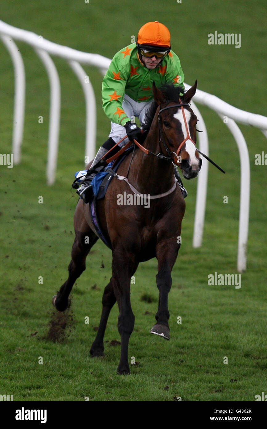 Jockey Micky Fenton on Another Wise Kid after winning the William Hill ...