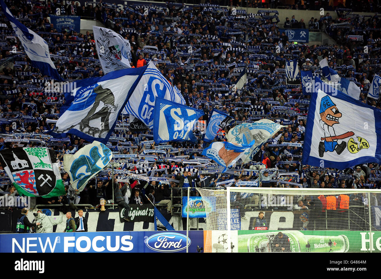 Inter milan fans in the stands hi-res stock photography and images - Alamy