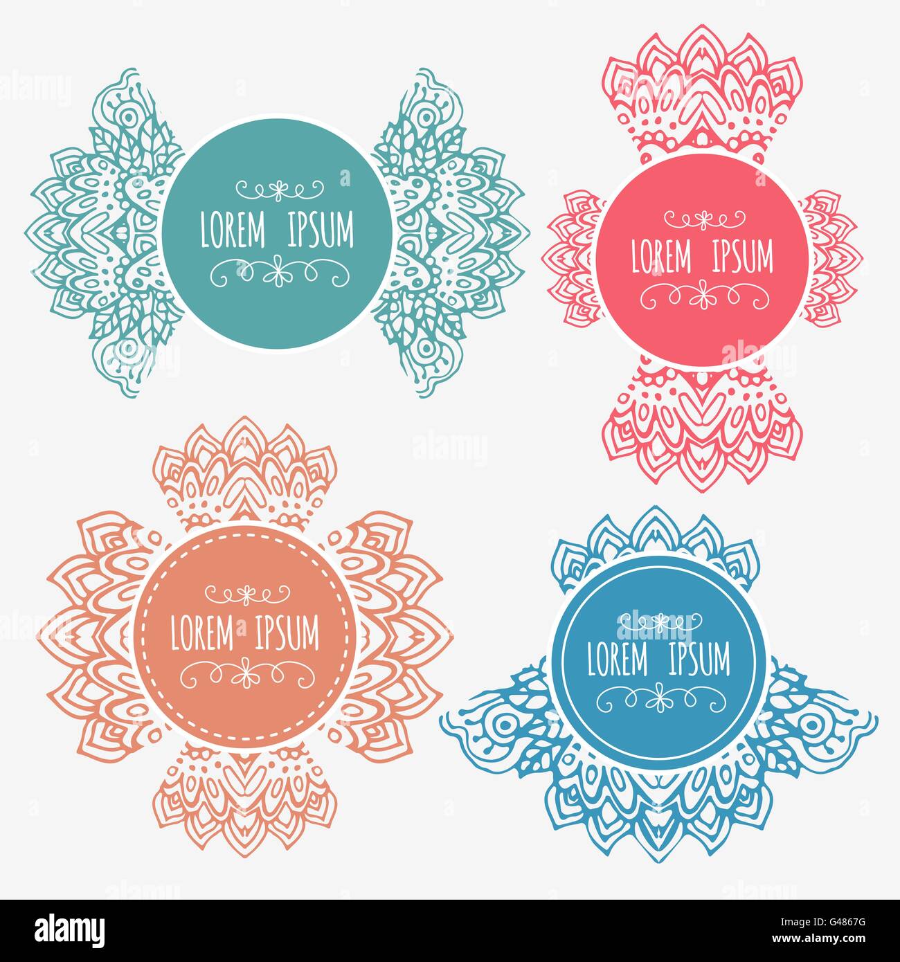 frame for text Stock Vector Image & Art - Alamy