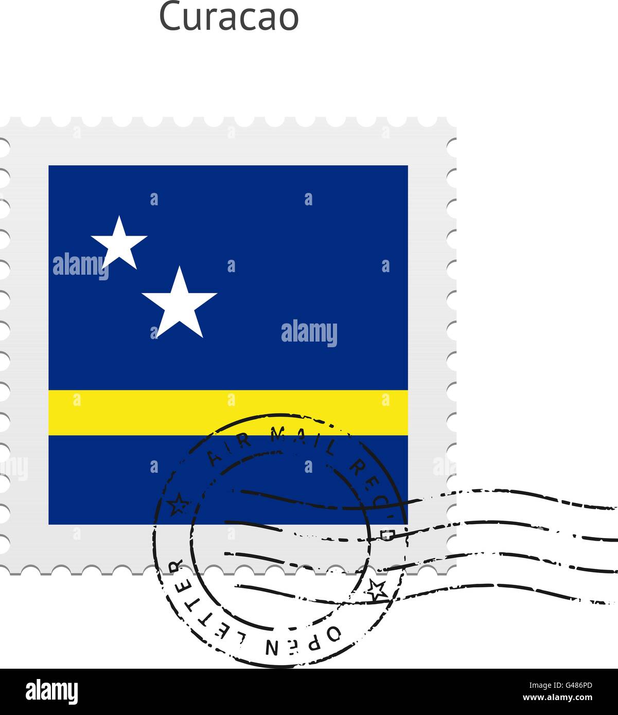 Curacao sign Stock Vector Images - Alamy