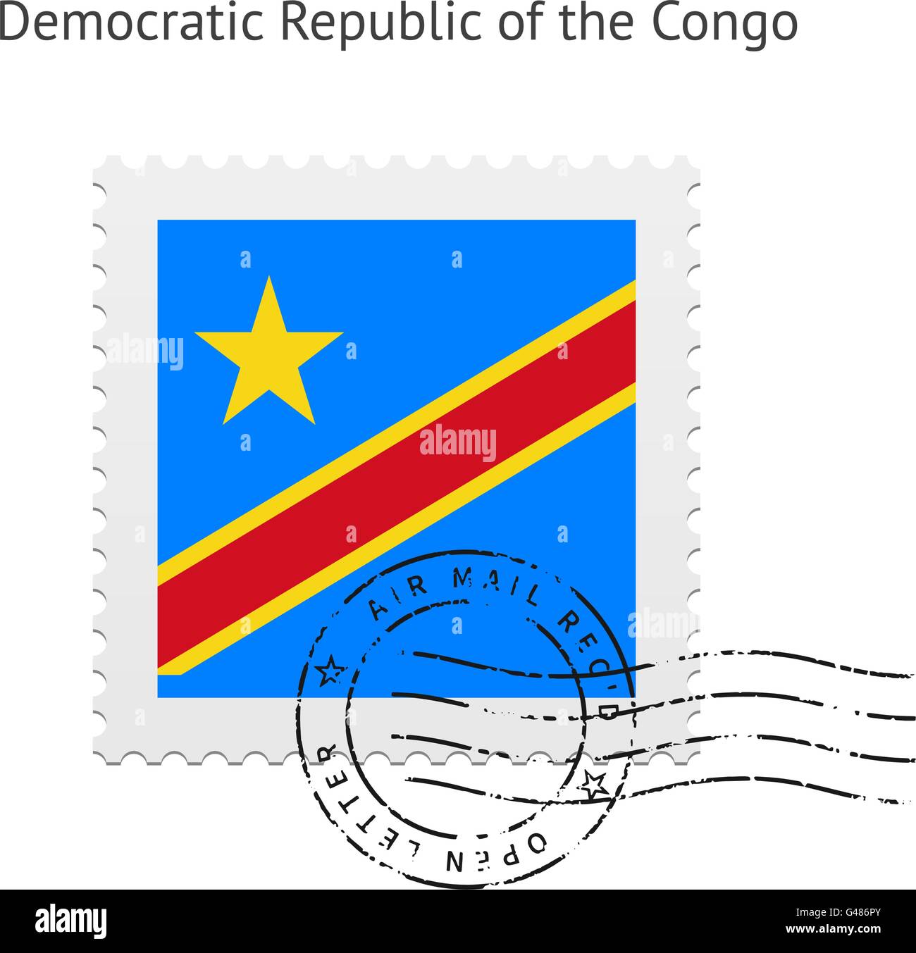 Congo postage stamp post post mark hi-res stock photography and images ...