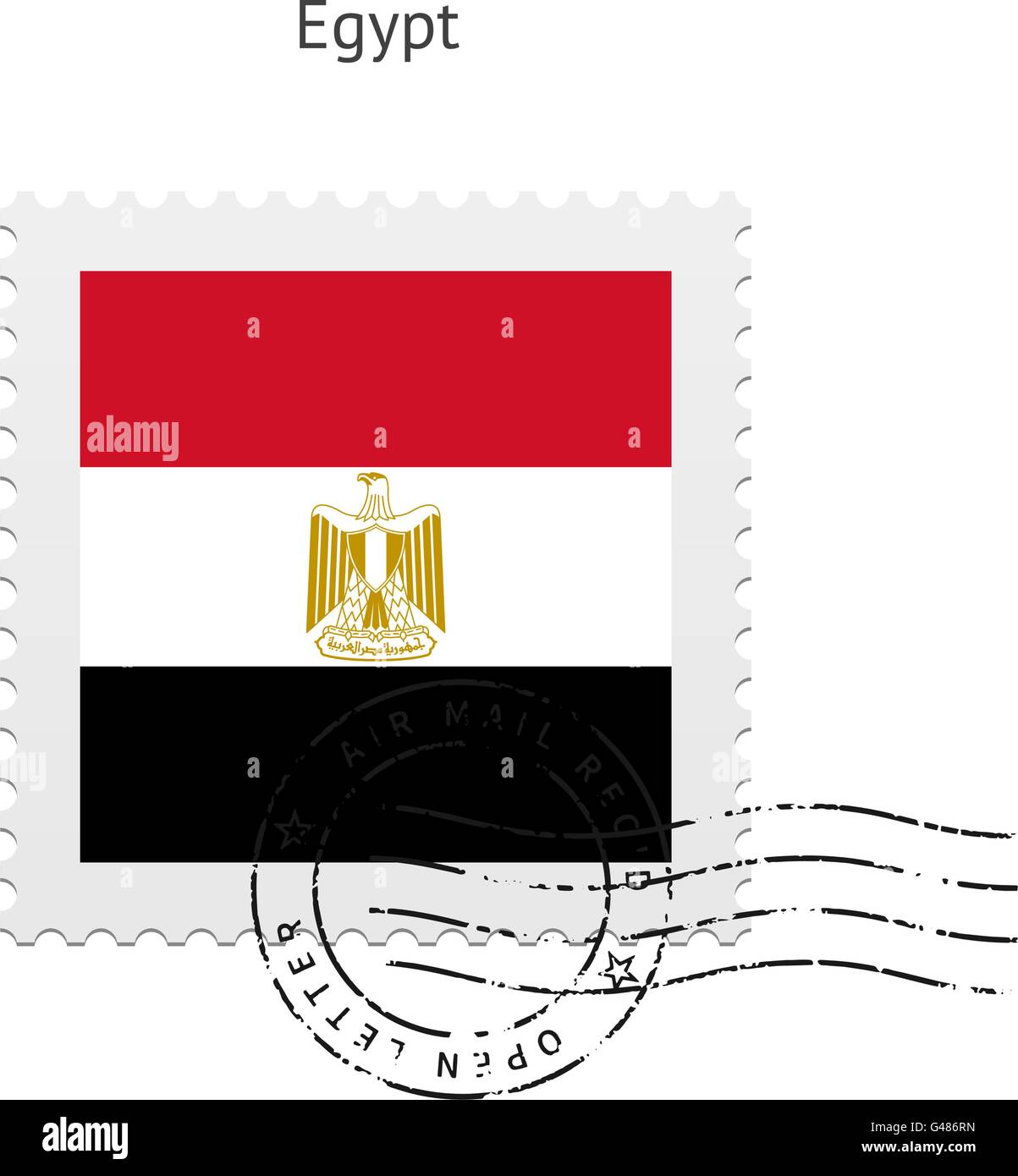 Egypt post stamp hi-res stock photography and images - Alamy
