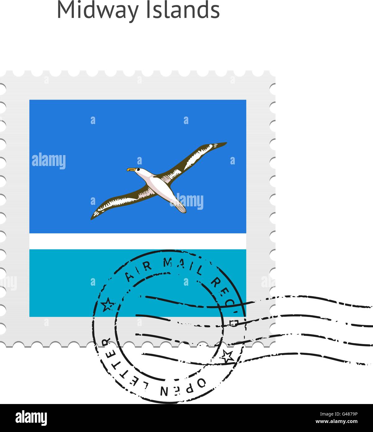 Flag of midway islands hi-res stock photography and images - Alamy