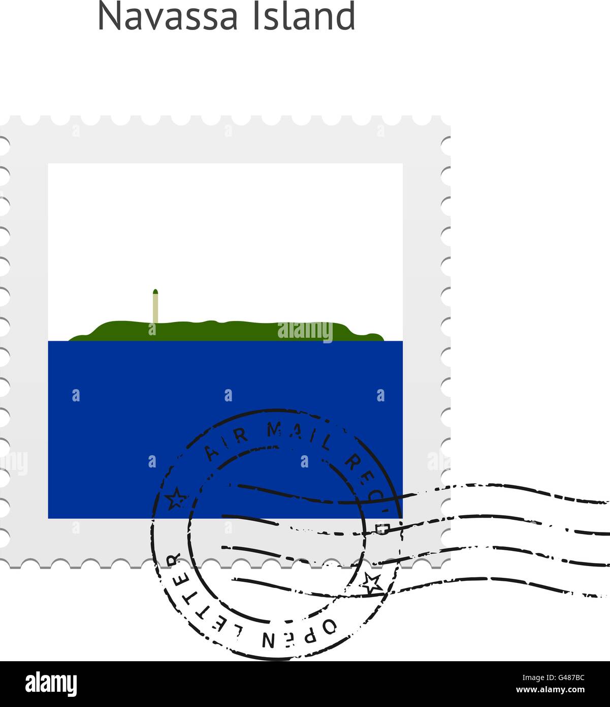 Navassa island flag hi-res stock photography and images - Alamy