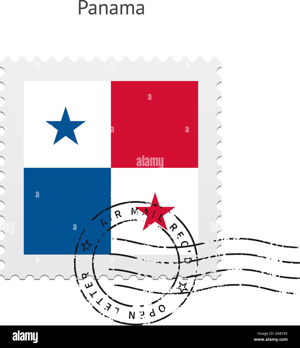 Panama stamp hi-res stock photography and images - Alamy