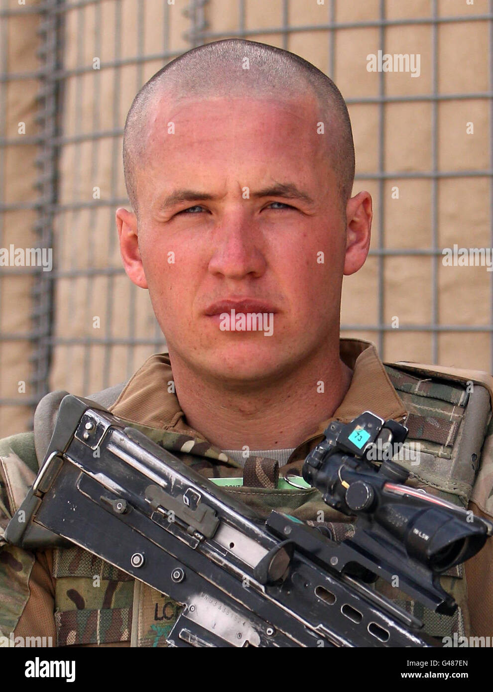 Lance Corporal Jake Podmore 22, from Stoke-on-Trent, who gave cover to ...