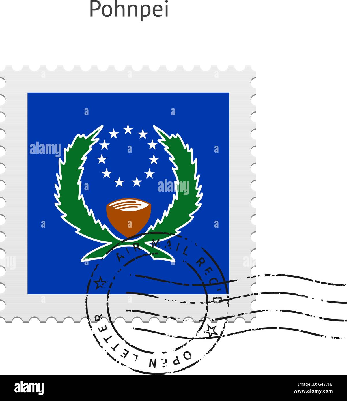 Pohnpei Stock Vector Images - Alamy