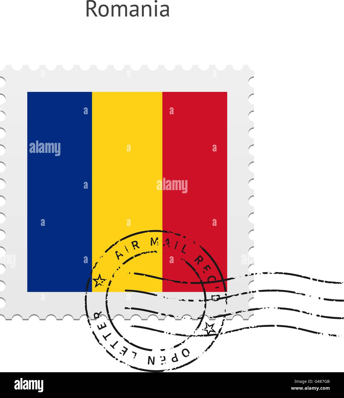Romania post stamp hi-res stock photography and images - Alamy