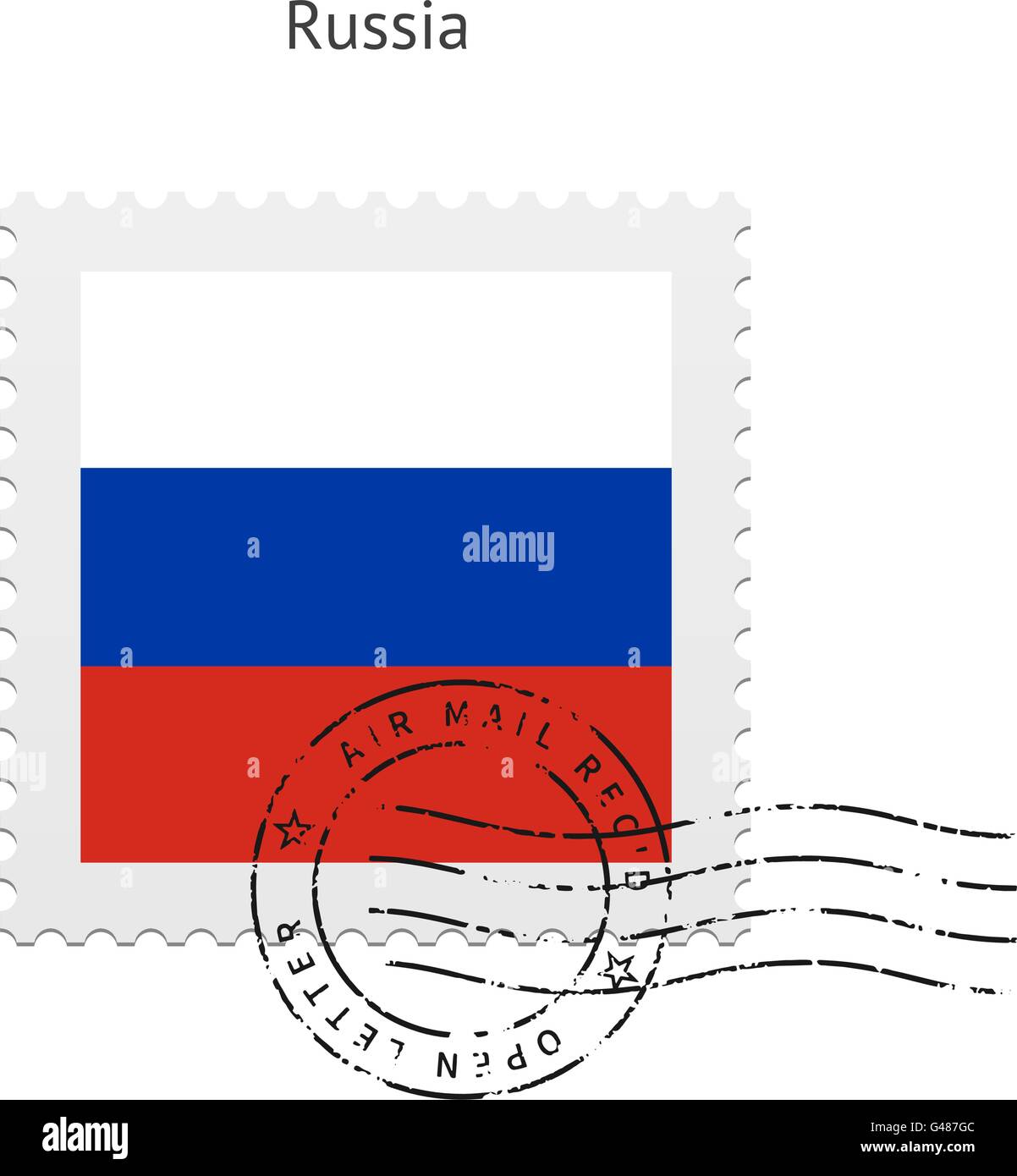 Mail of russia Stock Vector Images - Alamy