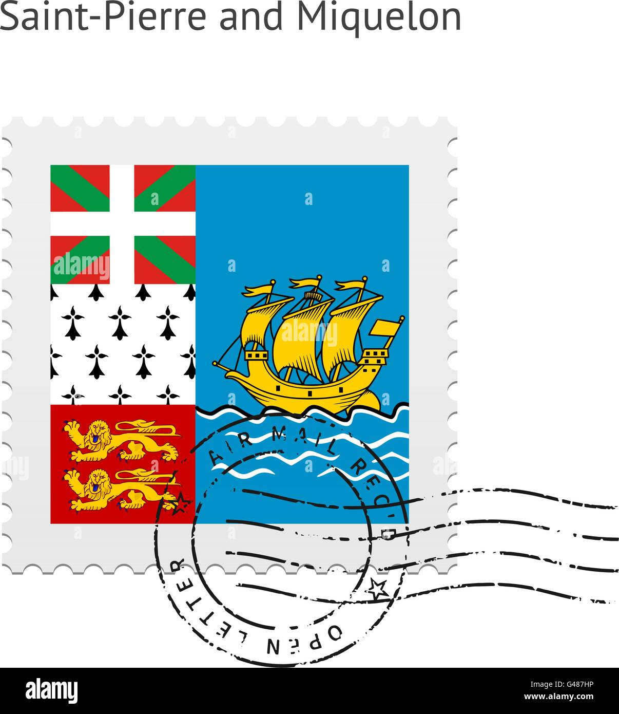 Saint pierre border hi-res stock photography and images - Alamy