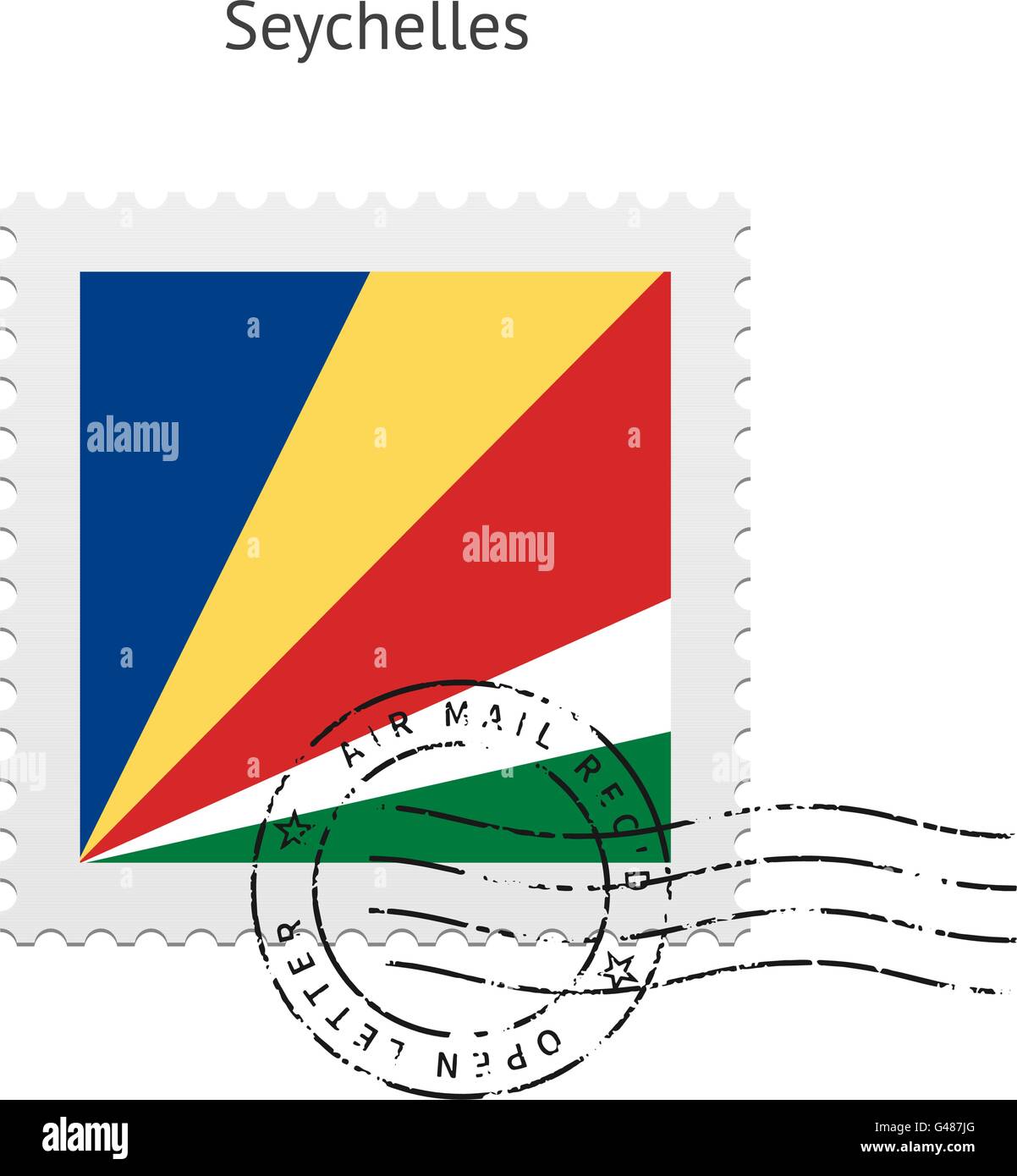 Seychelles Stamp High Resolution Stock Photography and Images - Alamy