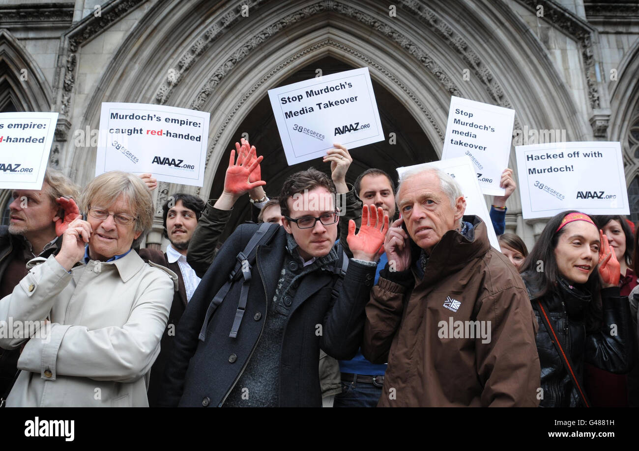 Phone hacking probe Stock Photo - Alamy