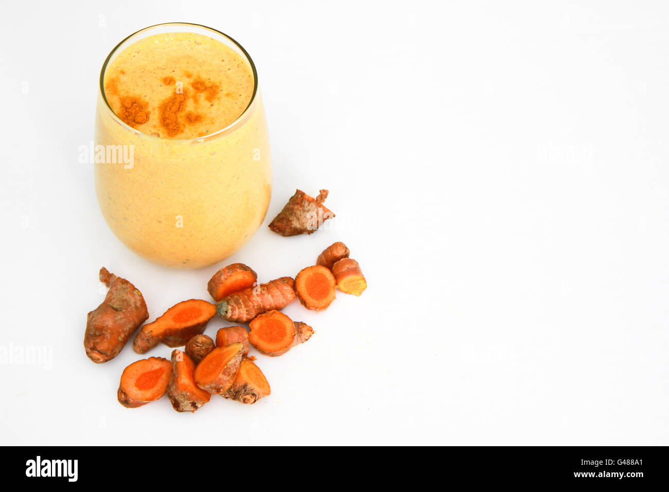 Ginger milkshake hi-res stock photography and images - Alamy