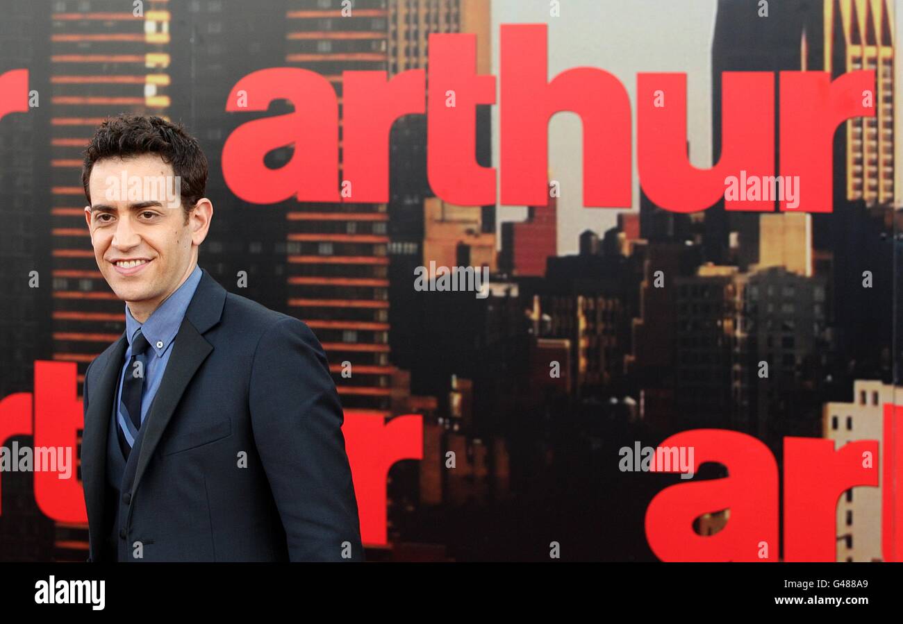 Jason Winer arriving for the UK Premiere of Arthur, at the Cineworld O2 ...