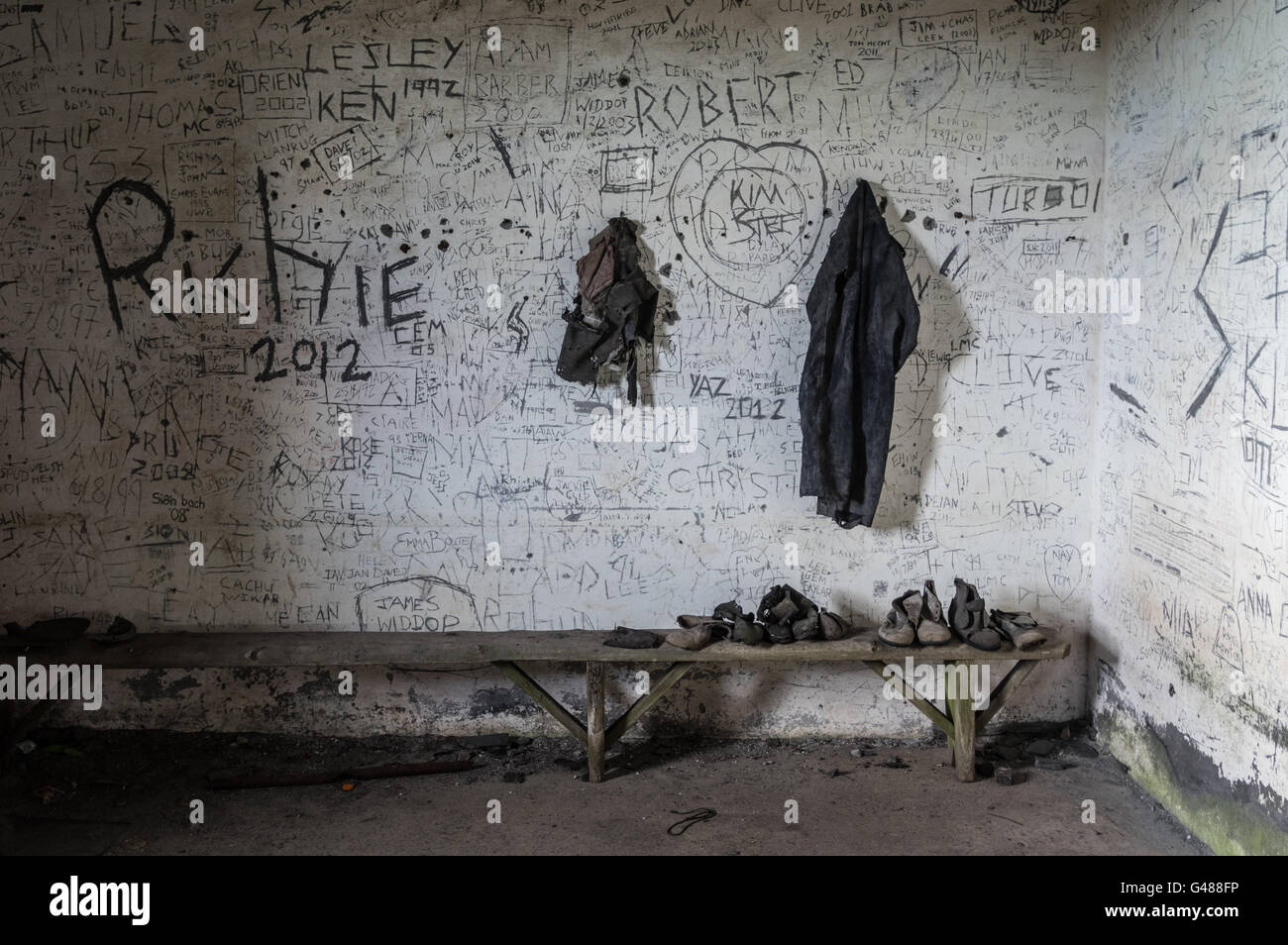 Slate workers wales hi-res stock photography and images - Alamy