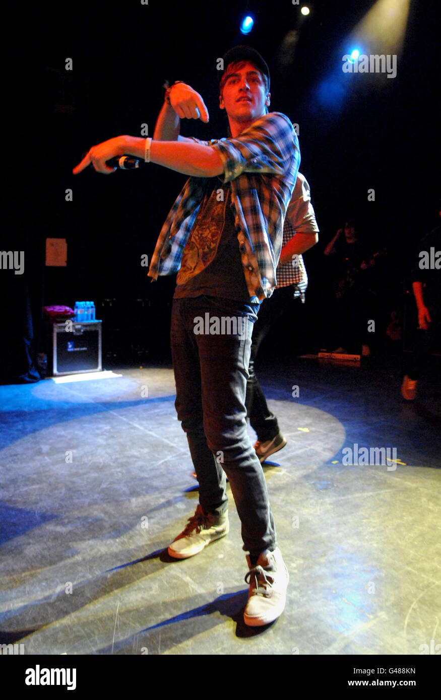 Big Time Rush in concert - London Stock Photo - Alamy