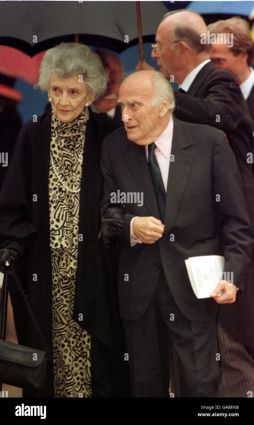 Menuhin and Wife Stock Photo - Alamy