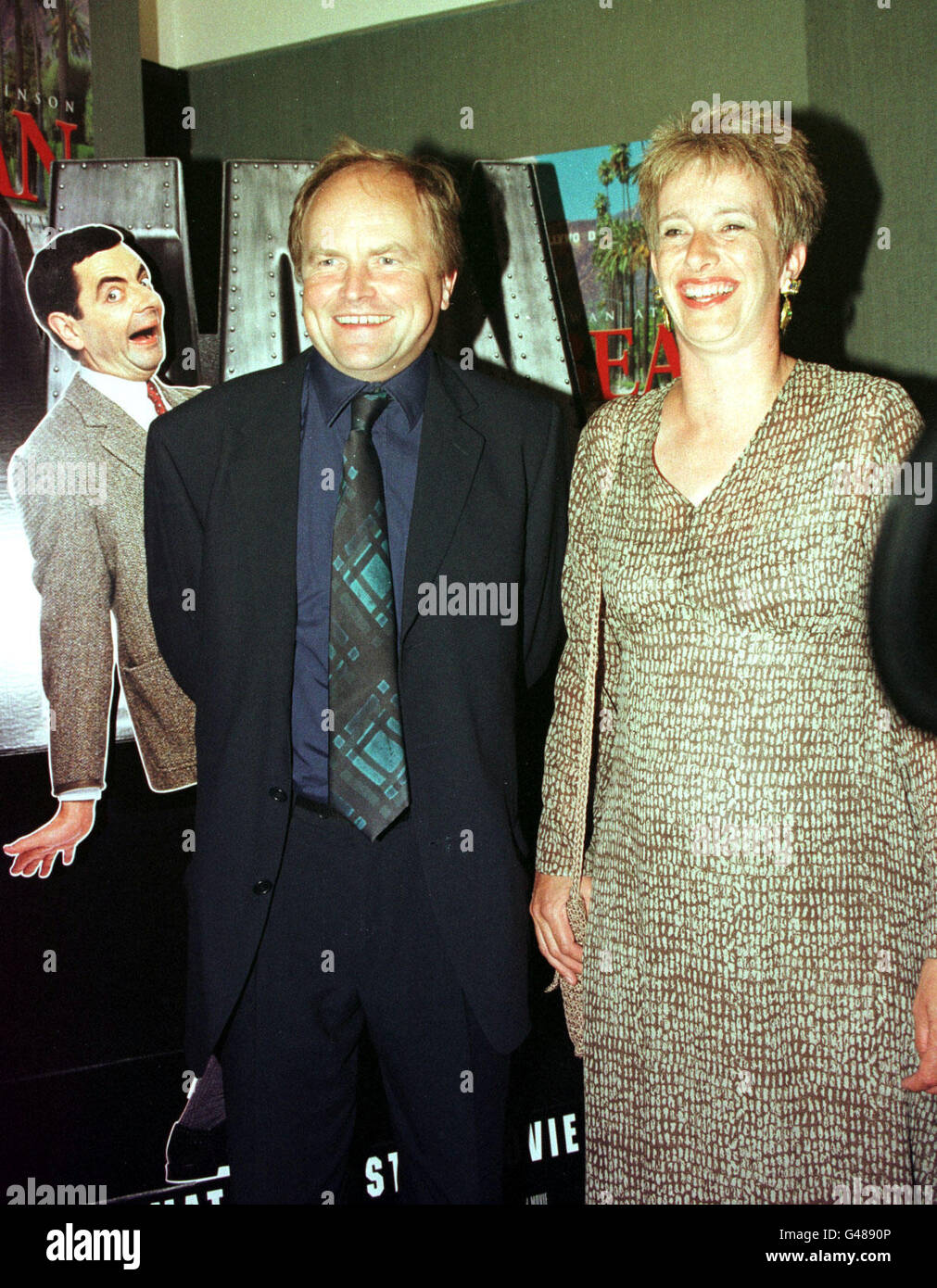 Chat show host and wit Clive Anderson and his wife, Jane, arrive for ...