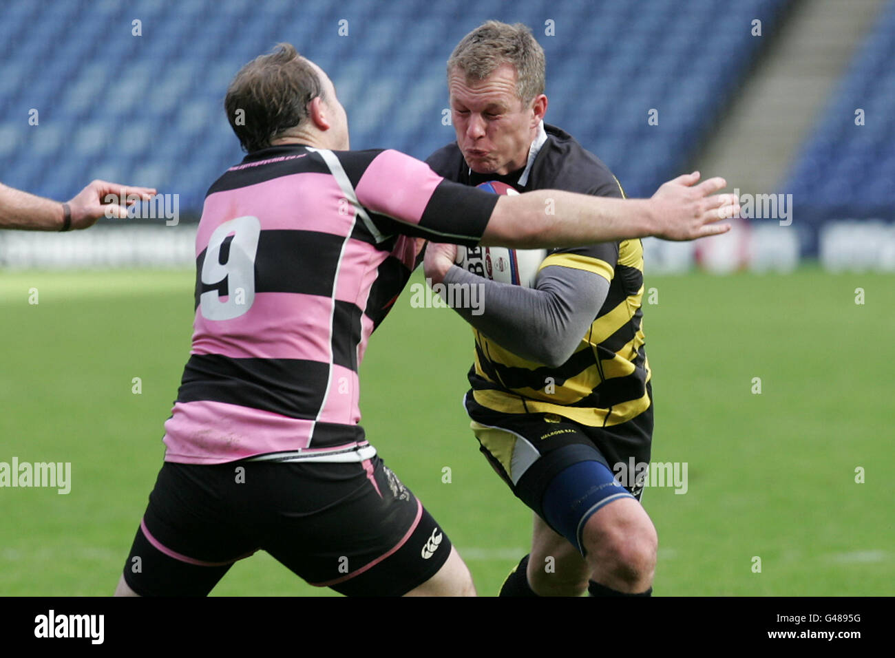 Rugby Union - National Finals - Murrayfield Stock Photo - Alamy