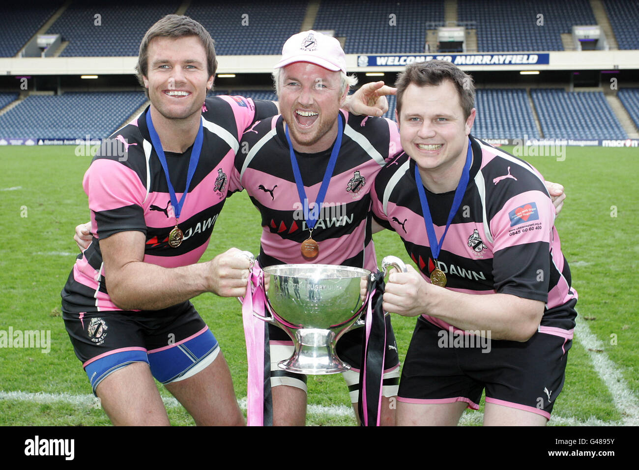 Rugby Union - National Finals - Murrayfield Stock Photo - Alamy