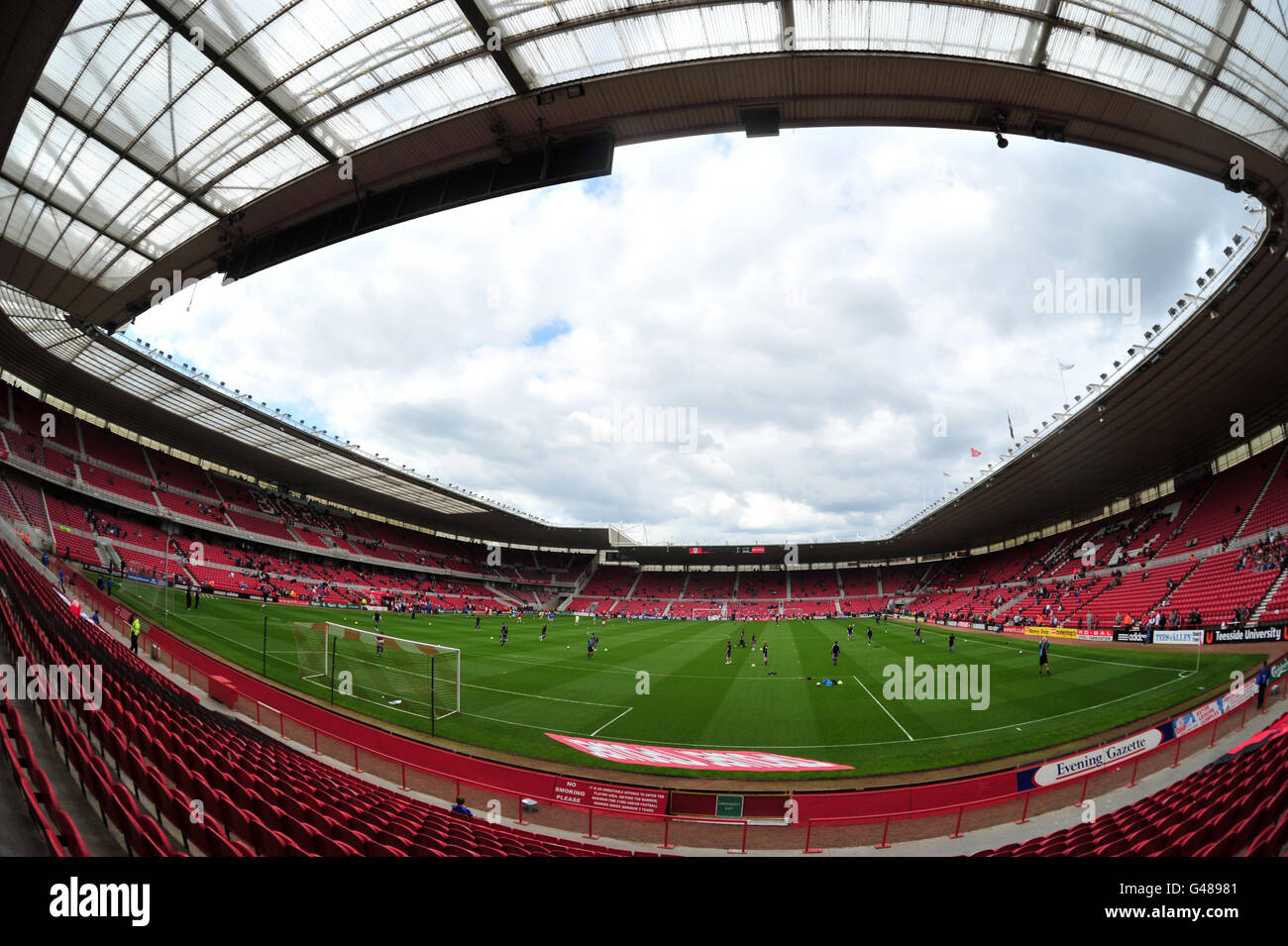 A general view of The Riverside Stadium, home of Middlesbrough Stock ...