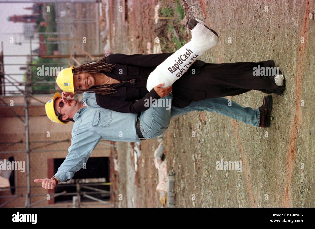 Coronation street stars angela griffin hi-res stock photography and ...