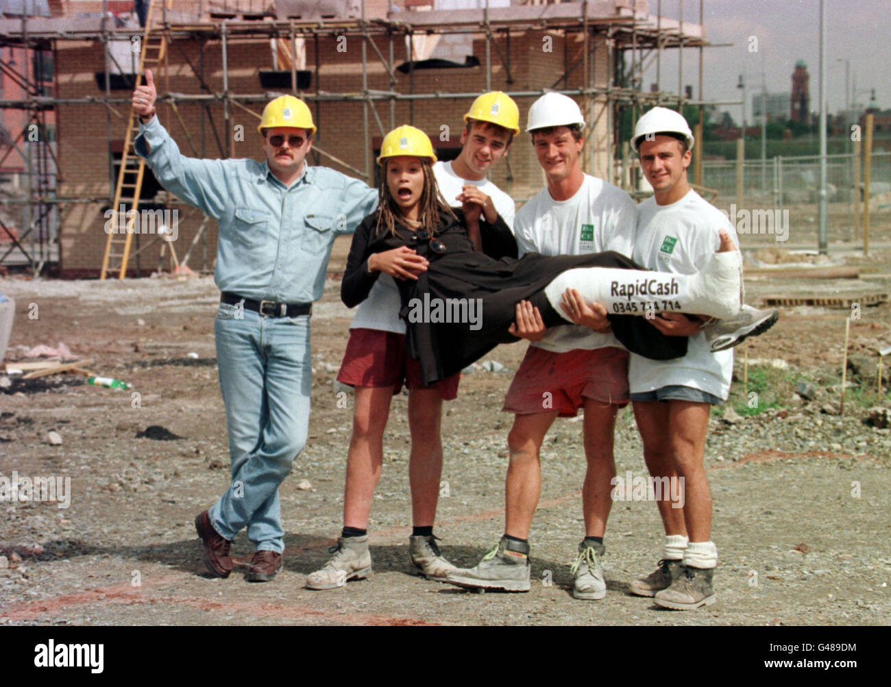 Coronation Street stars Angela Griffin (Fiona Middleton) and Charlie ...