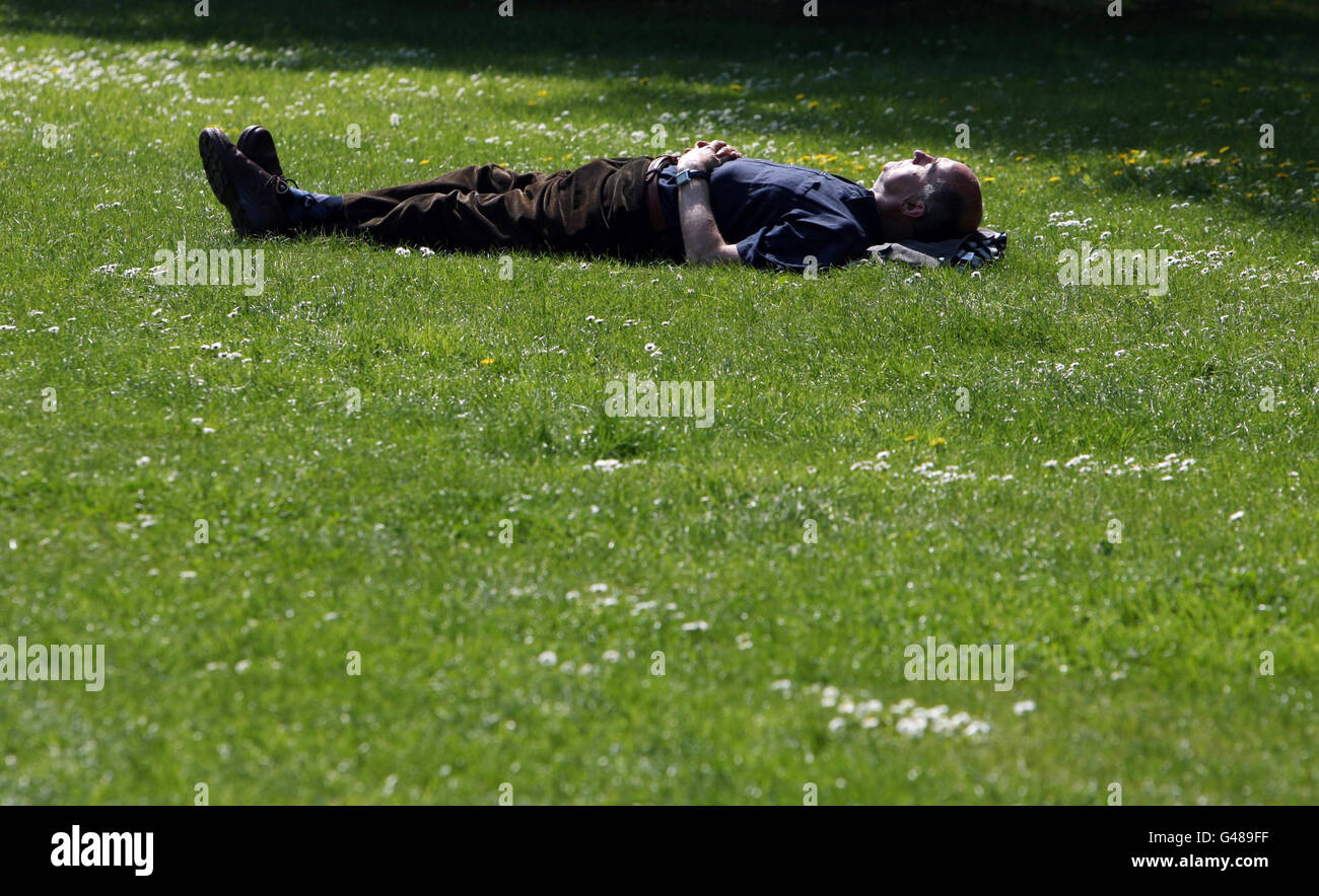 Spring weather April 20 Stock Photo - Alamy