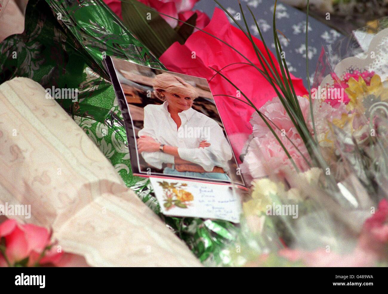 DIANA Buck Palace/Photo Stock Photo - Alamy