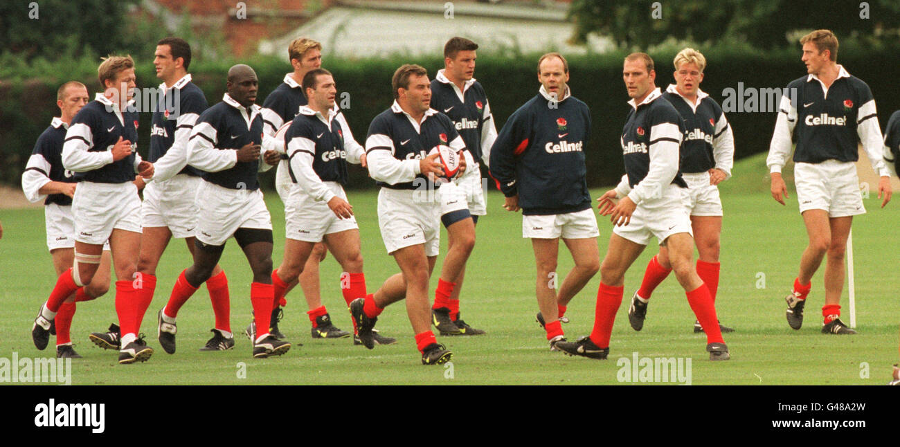 RUGBY training 5 Stock Photo - Alamy