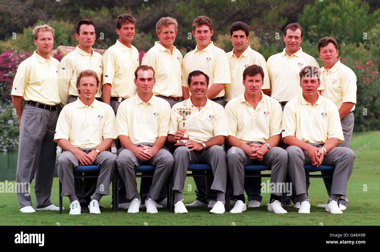 Ryder Cup/European team pic Stock Photo - Alamy