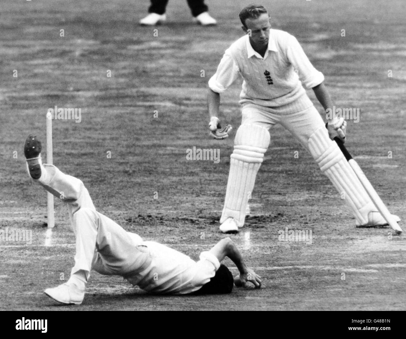 Cricket - First Test Match - England v New Zealand - Lord's Stock Photo ...