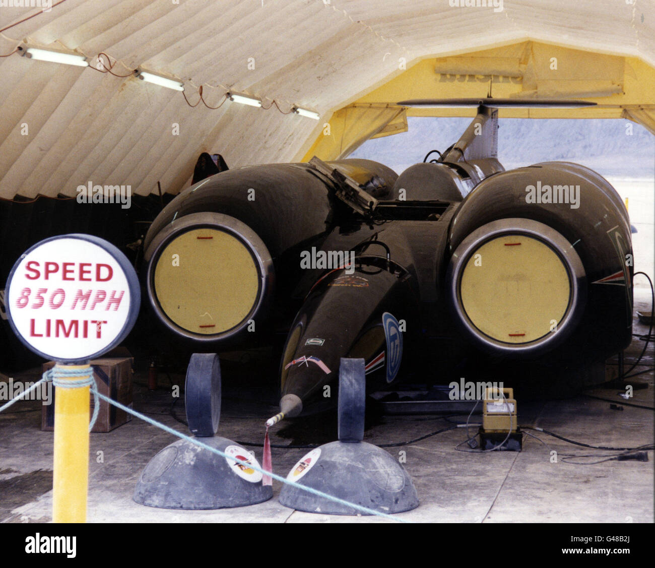 Thrust ssc car hi-res stock photography and images - Alamy