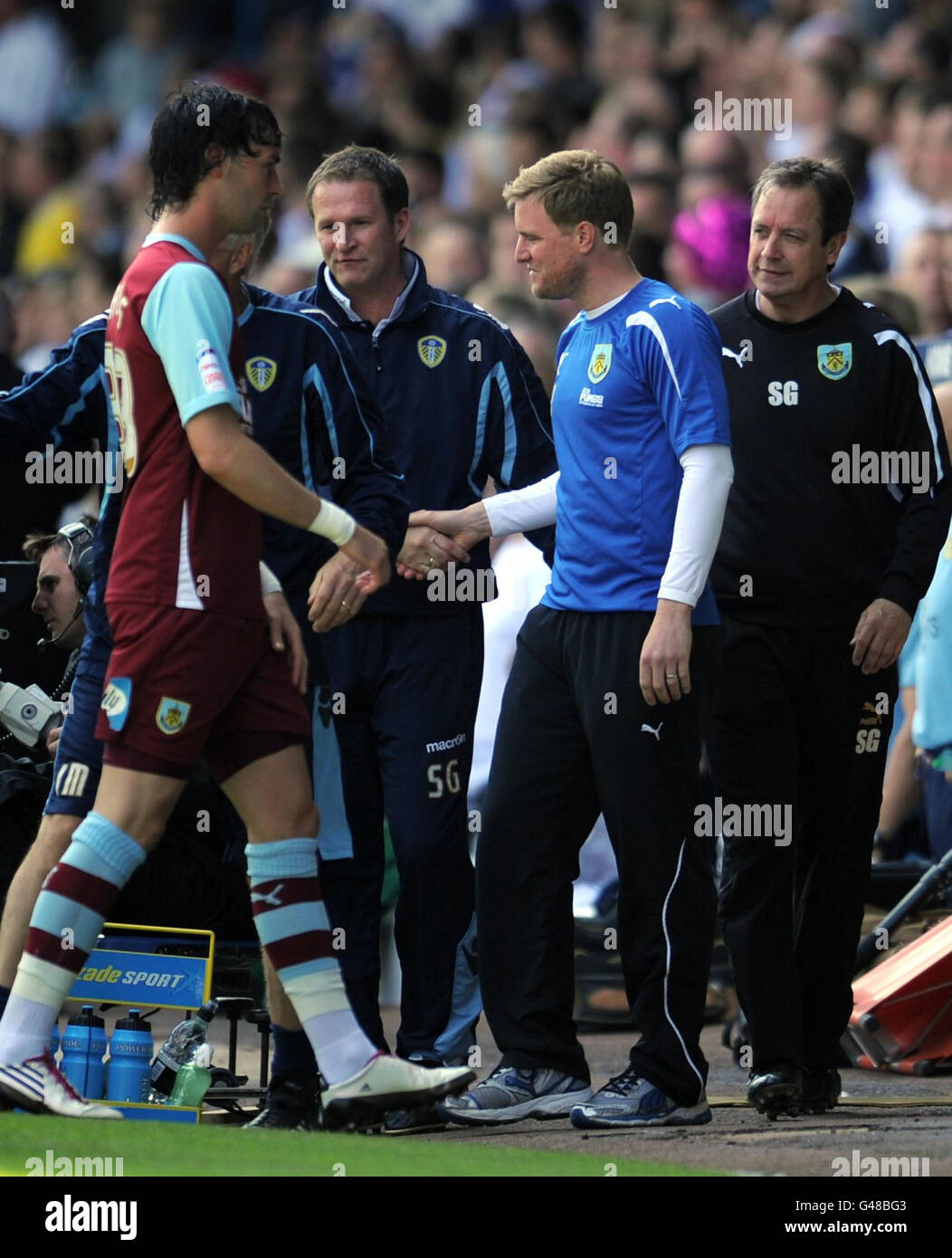 Eddie howe leeds hi-res stock photography and images - Alamy