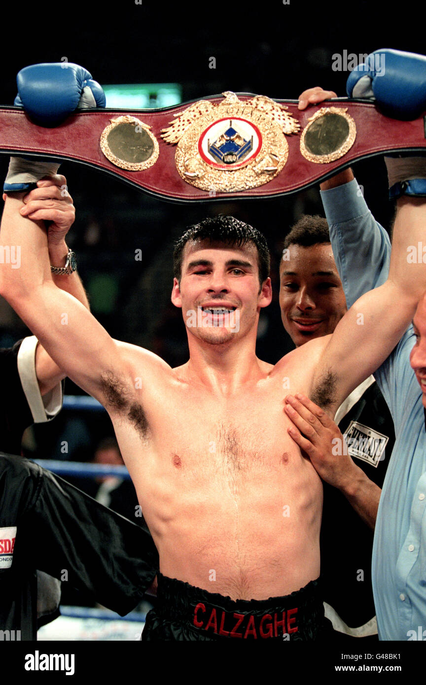 Joe calzaghe v chris eubank hi-res stock photography and images - Alamy