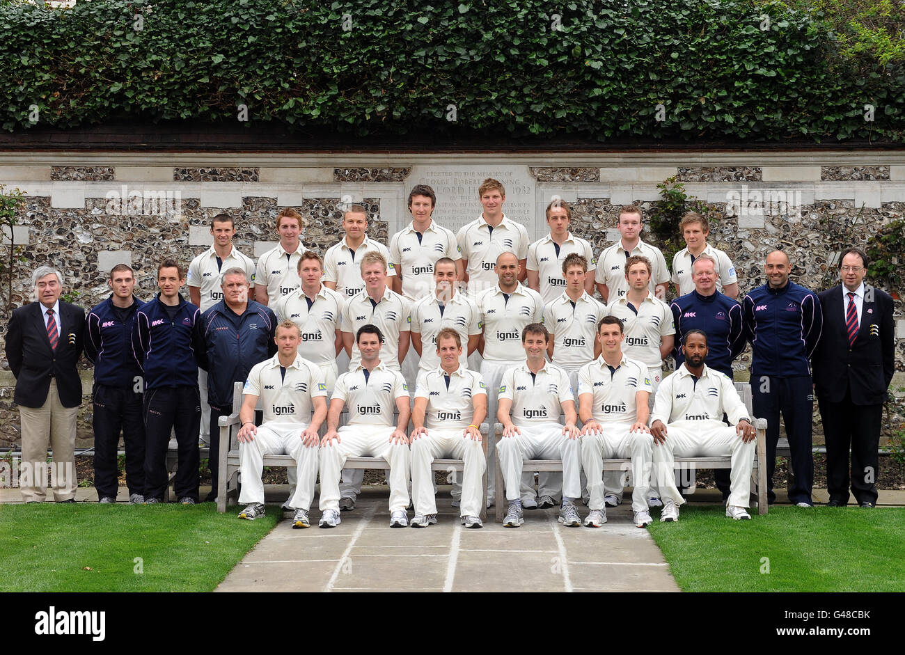 Left to right: Front row; Gareth Berg, Ben Scott, Neil Dexter, Tim ...