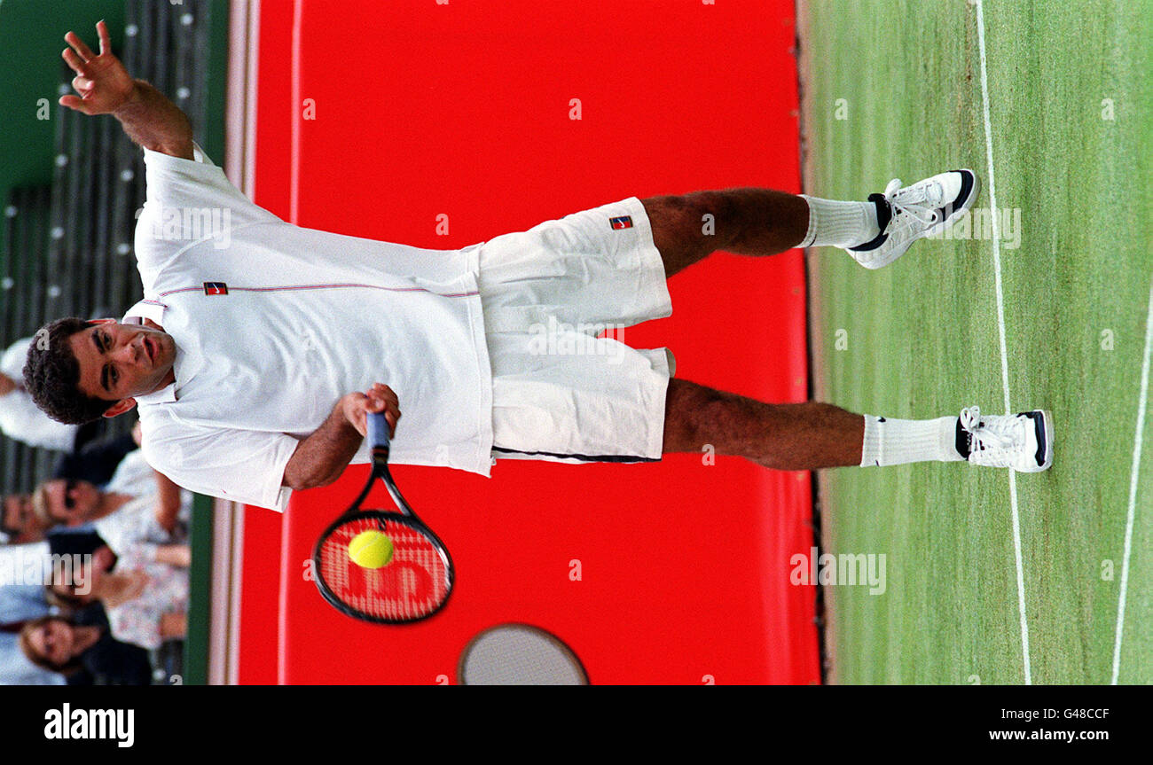 TENNIS Sampras 2 Stock Photo - Alamy