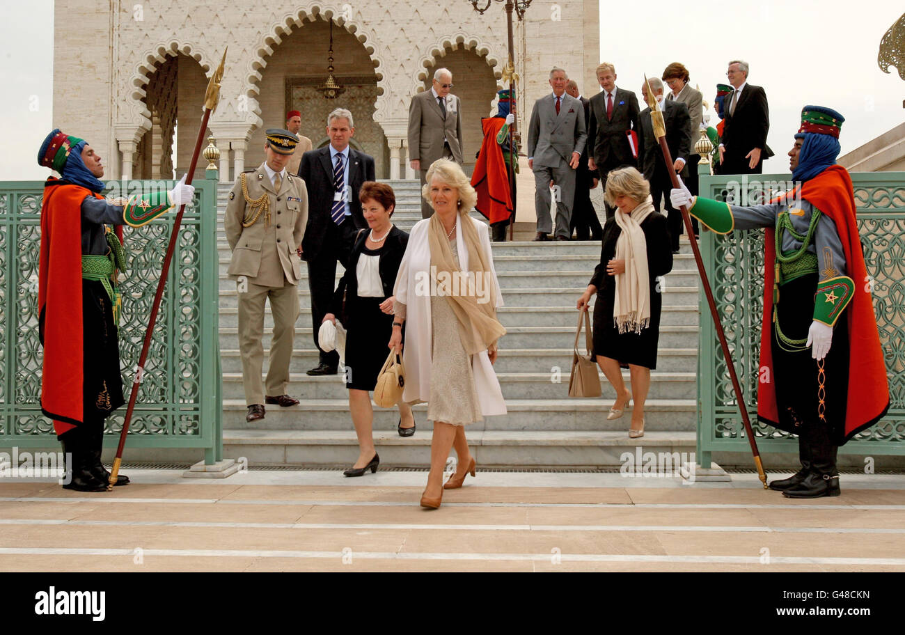 Royal visit to Morocco Stock Photo - Alamy