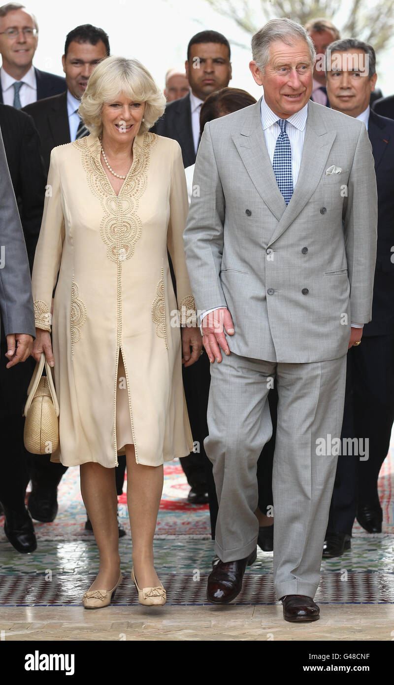 Royal visit to Morocco Stock Photo - Alamy
